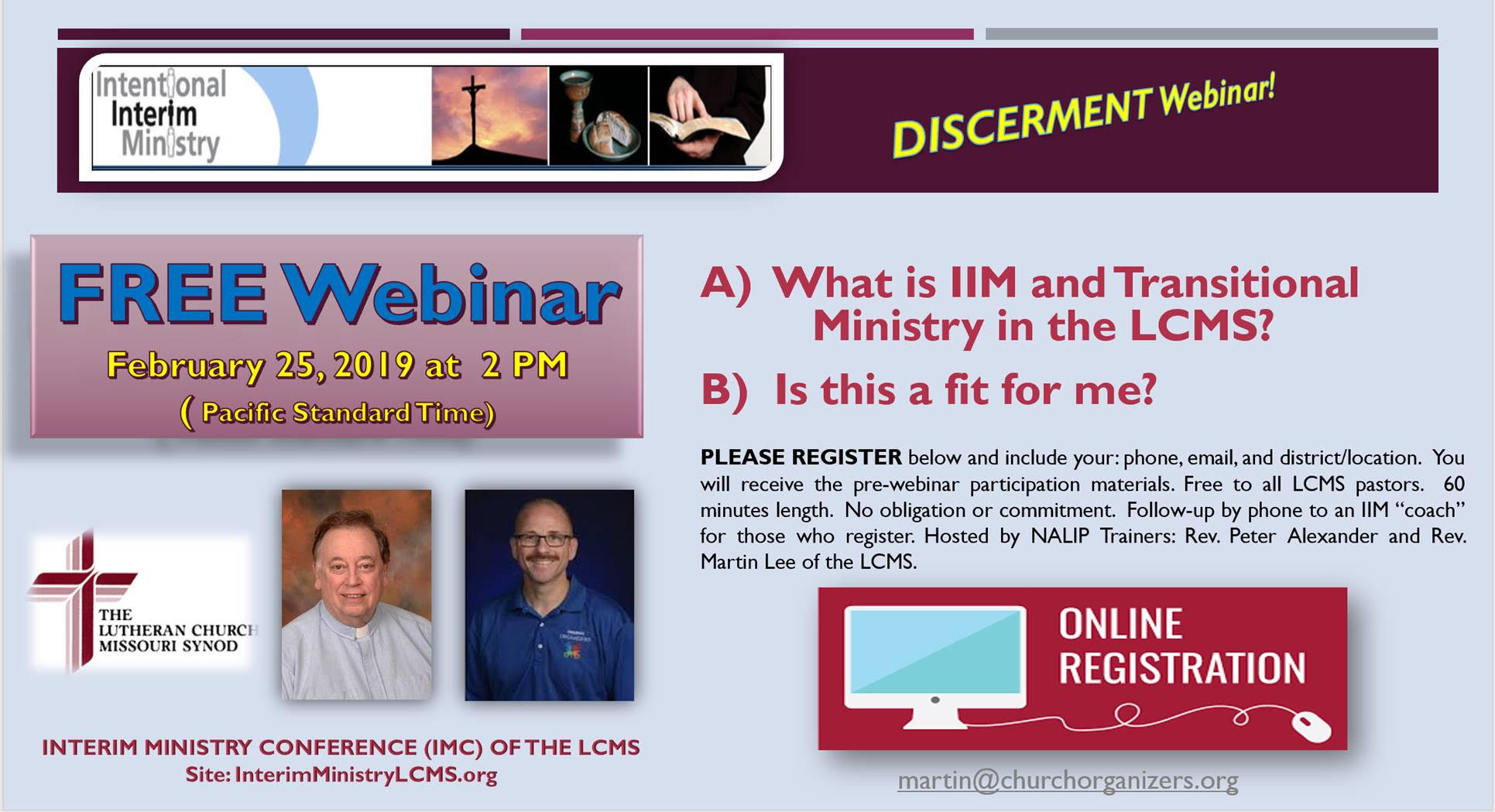 Flyer IIM – Northern Illinois District News | The Lutheran Church ...